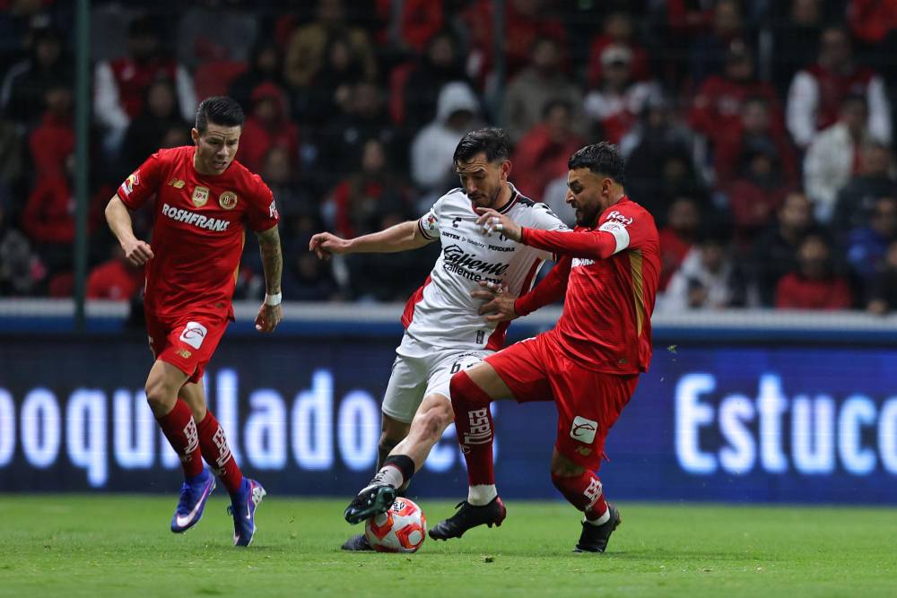 Toluca y Atlas firman empate agónico en el Nemesio Diez