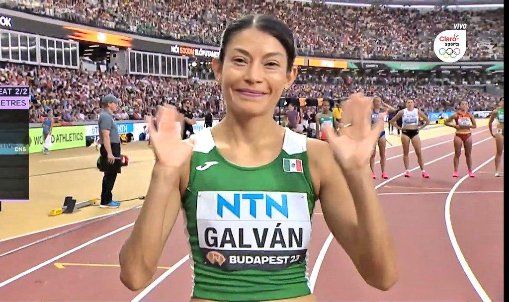 Laura Galván avanza a la final en los 5 mil metros del Mundial de Atletismo