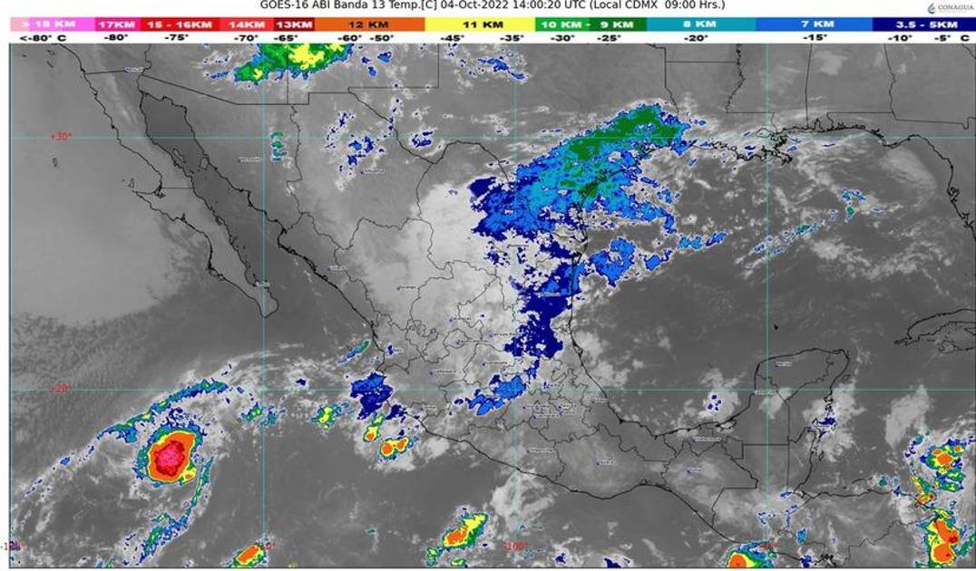 Prevén que humedad remanente de ‘Orlene’ deje lluvias muy fuertes en ...