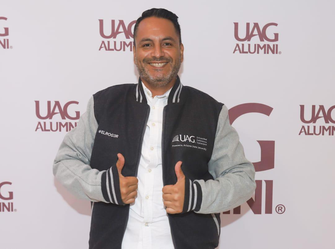 Rogelio Rodríguez es el presidente del comité de egresados de la UAG