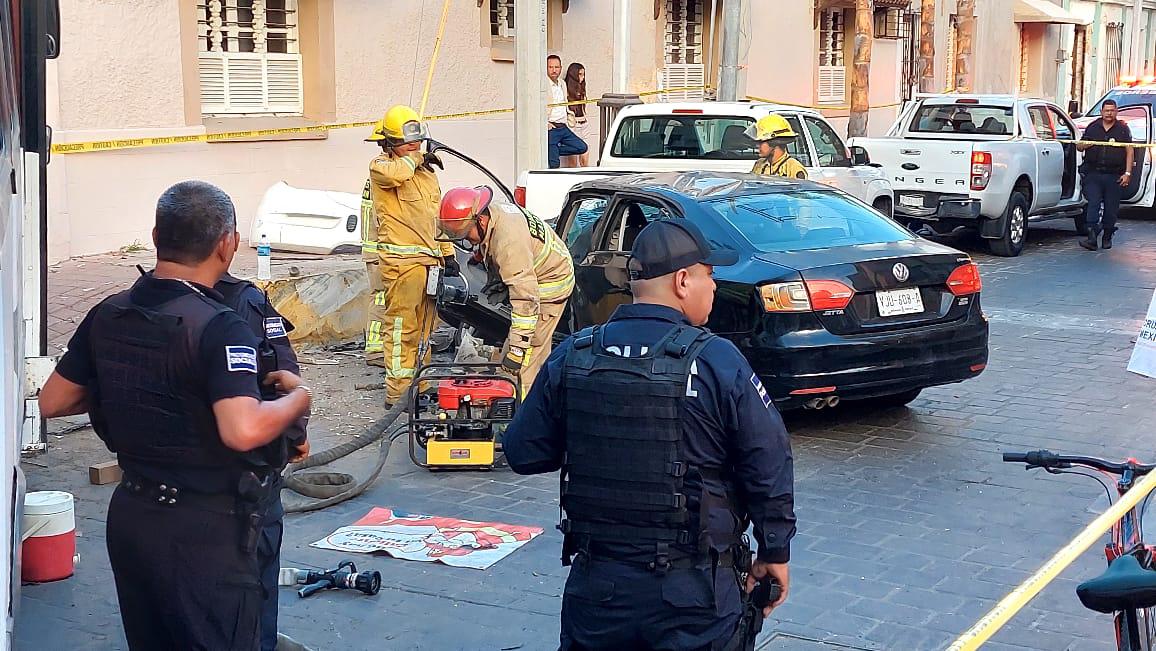 Choque En El Centro Histórico De Mazatlán Deja Dos Prensados
