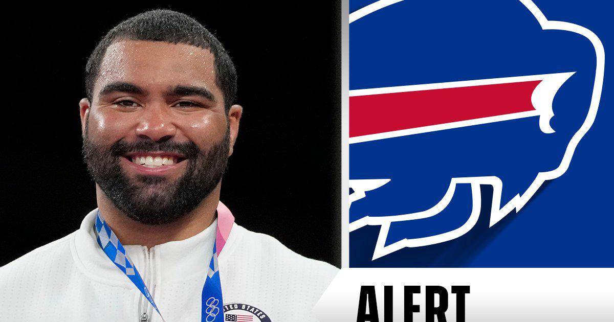 Bills firman a campeón olímpico de lucha libre Gable Steveson