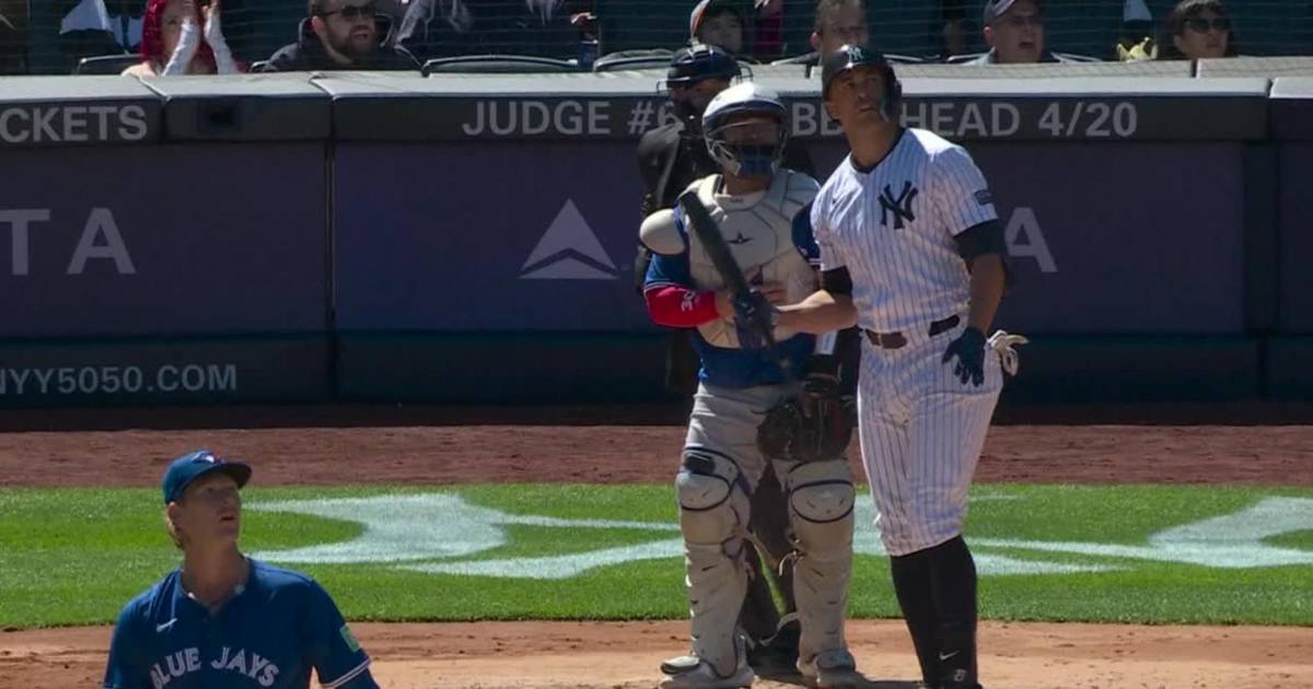 Stanton sacude grand slam y Yanquis ganan primera serie en Nueva York