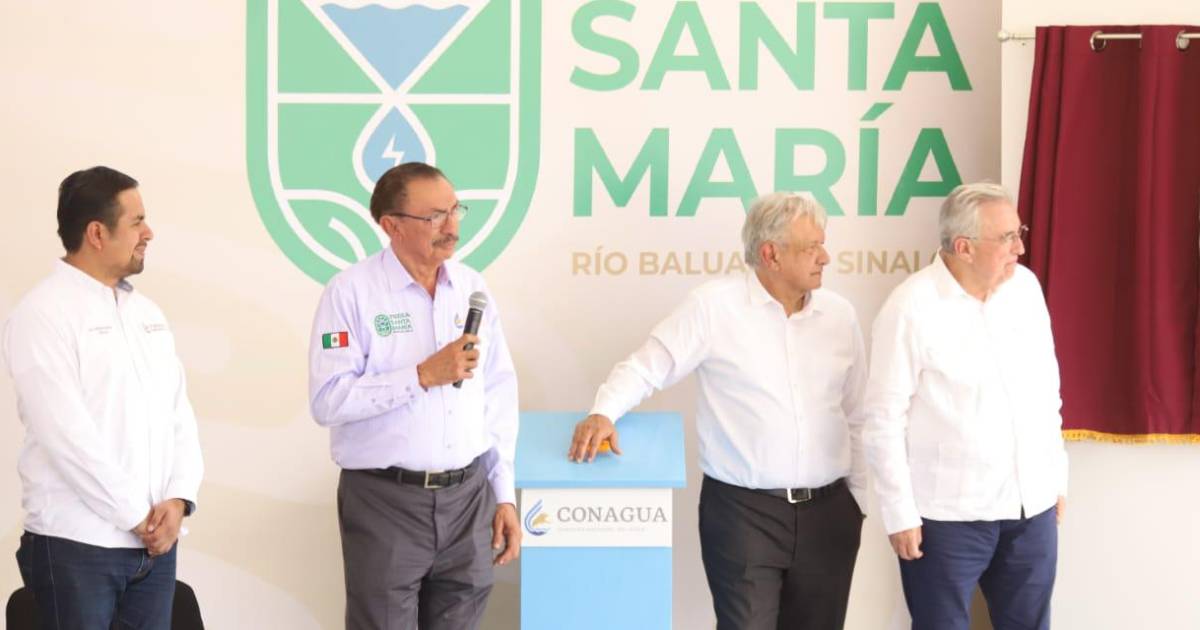 Presa Santa María es una obra para un Sinaloa dedicado a producir ...