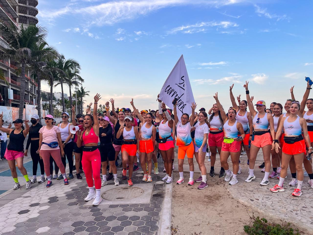 Soy Corredora Run reúne a 100 mujeres en Mazatlán con un recorrido de 5K