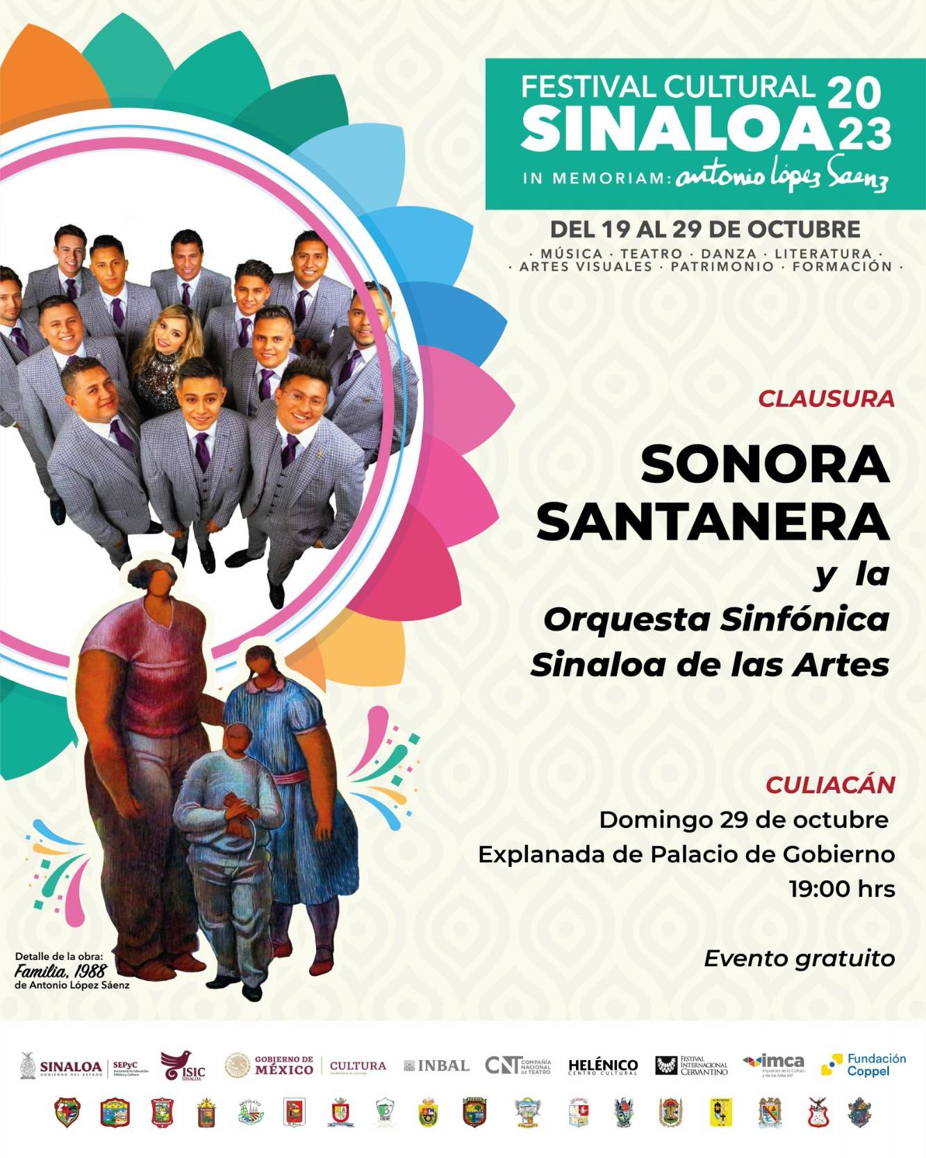 Presentará la Sonora Santanera su Tour Sinfónico en Culiacán y Mazatlán