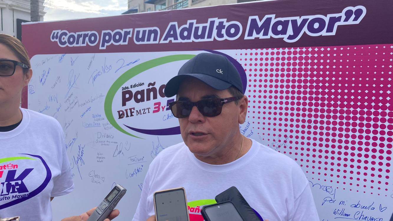 Agradece Alcalde de Mazatlán apoyo de quienes se sumaron al Pañatón 2024