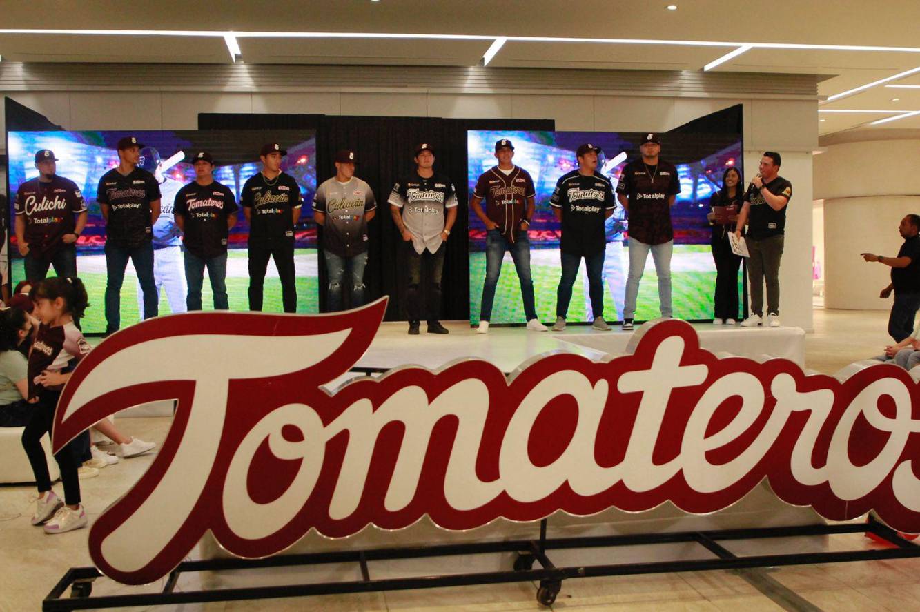 Tomateros de Culiacán presenta sus uniformes para la Temporada 2022-2023