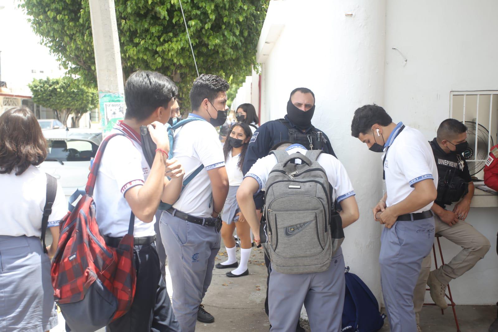 Repiten revisiones en el turno vespertino del CBTis, en Mazatlán