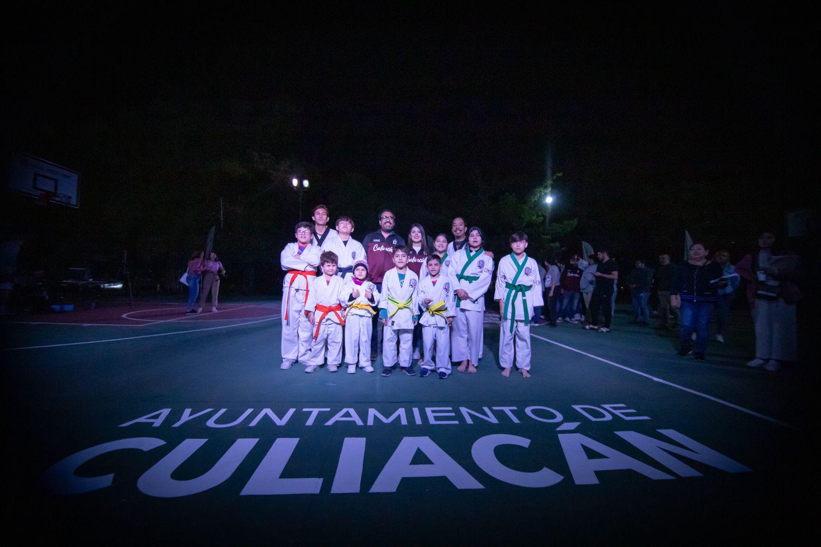 Entregan cancha deportiva totalmente rehabilitada en La Campiña