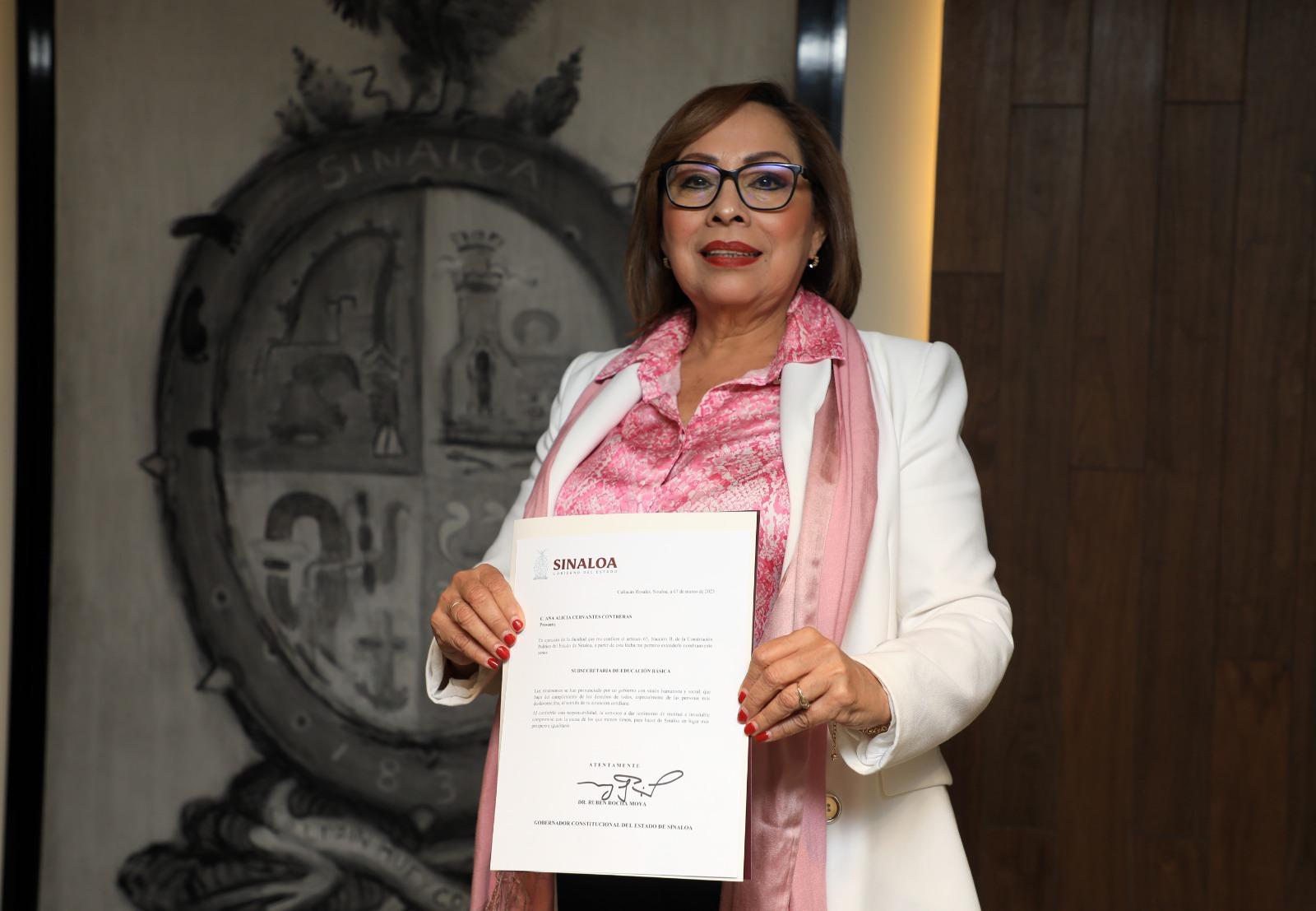 Designan a nueva Subsecretaria de Educación en Sinaloa