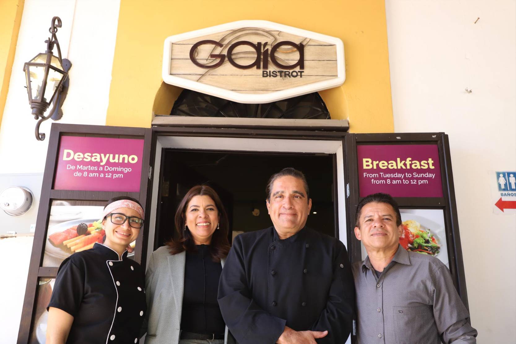 Gaia Bistrot del chef Gilberto del Toro invita a cena con causa