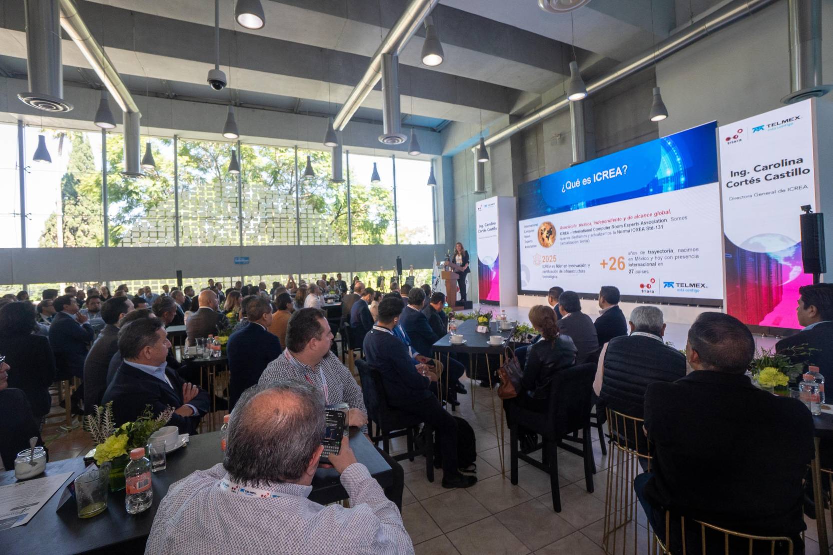 Recibe Triara, de Telmex, certificación ICREA Nivel VI
