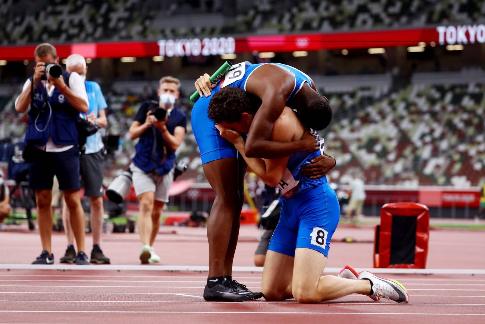 Italia sorprende y gana el relevo 4x100 varonil en Tokio 2020; Jamaica ...