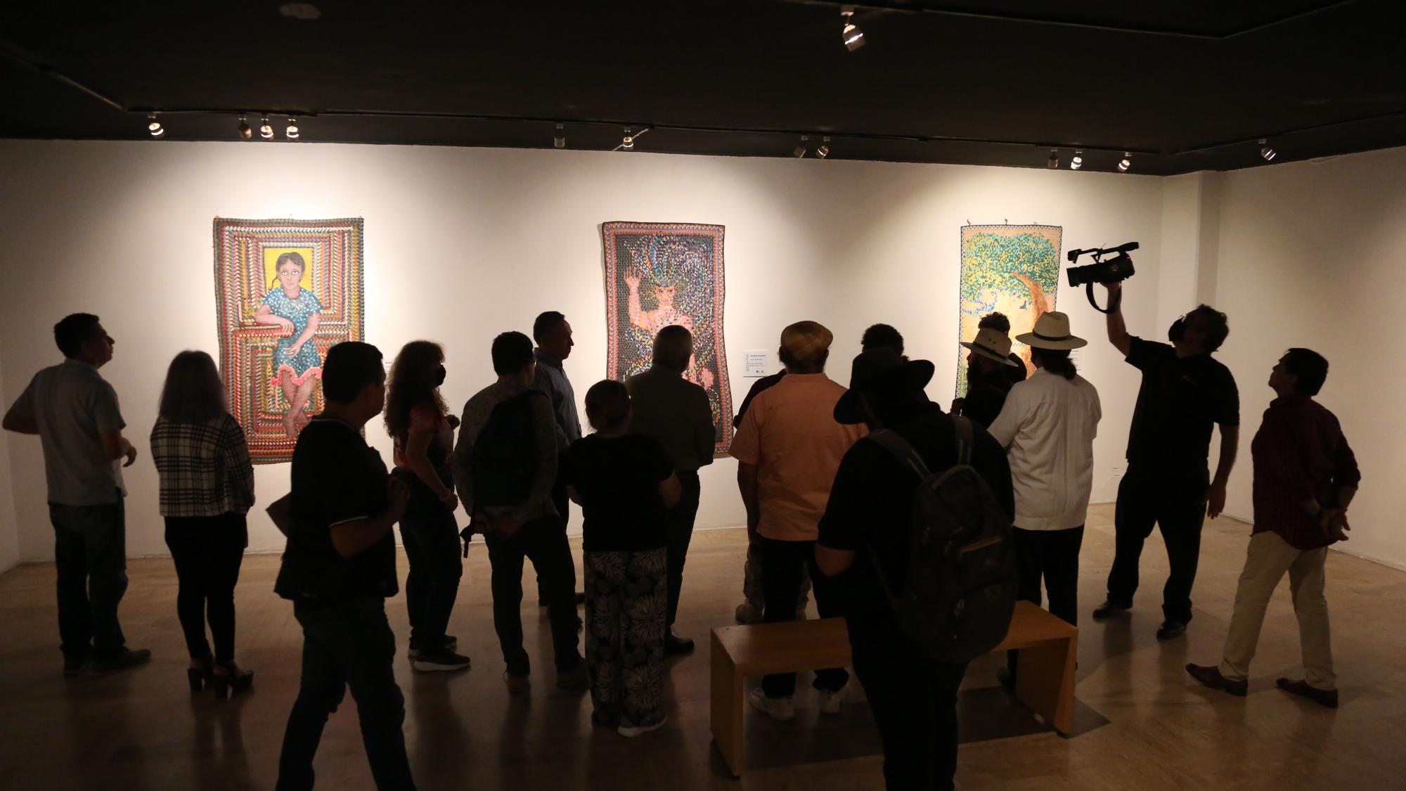 Inauguran exposición retrospectiva del artista David Balderrama