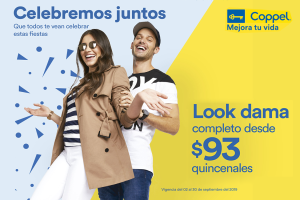 "Celebremos juntos con los mejores looks en Coppel"