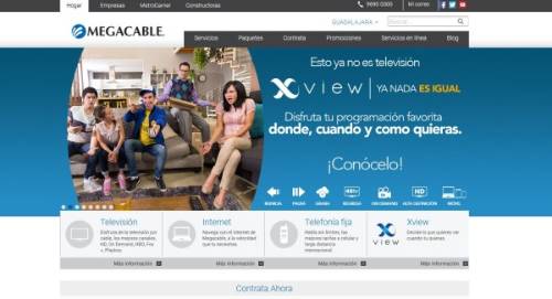 "Lanza Megacable su plataforma Xview"