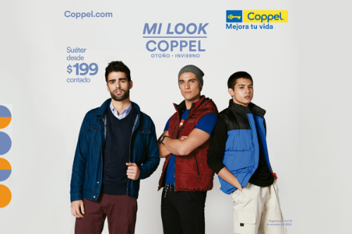 "Adapta tu look para la temporada al mejor precio en Coppel"