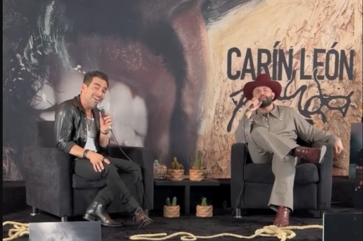 Protagonizan palomazo Carín León y Omar Chaparro con el tema ‘No es por ...