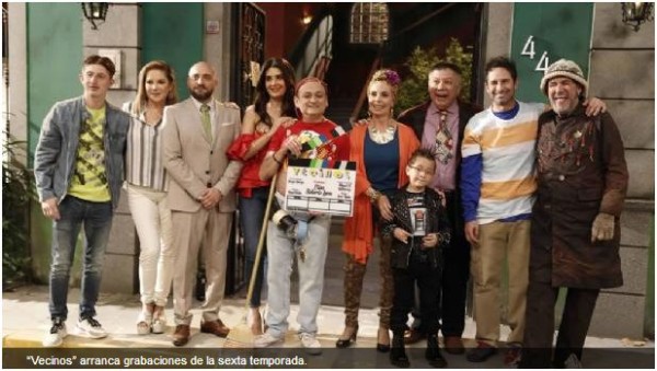 "Vecinos estrenará su sexta temporada"