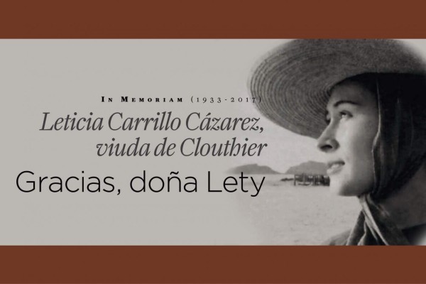 "Fallece doña Lety Carrillo viuda del 'Maquío' Clouthier, una mujer de ...