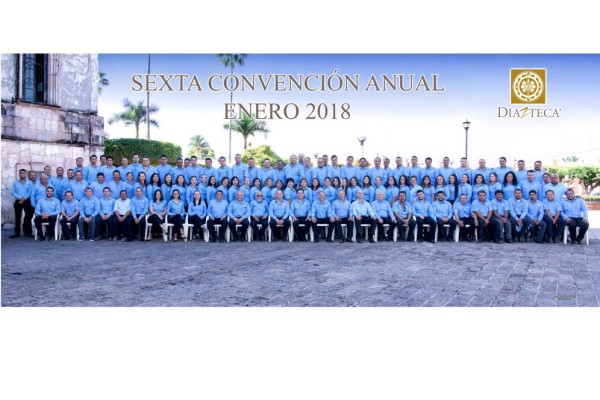 "Personal de Diazteca viven su sexta convención anual"