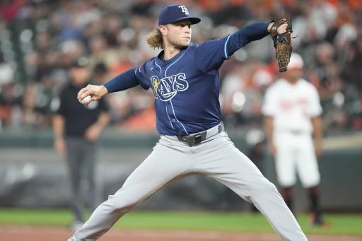 Rays envían a Shane Baz a Orioles a cambio de cuatro prospectos