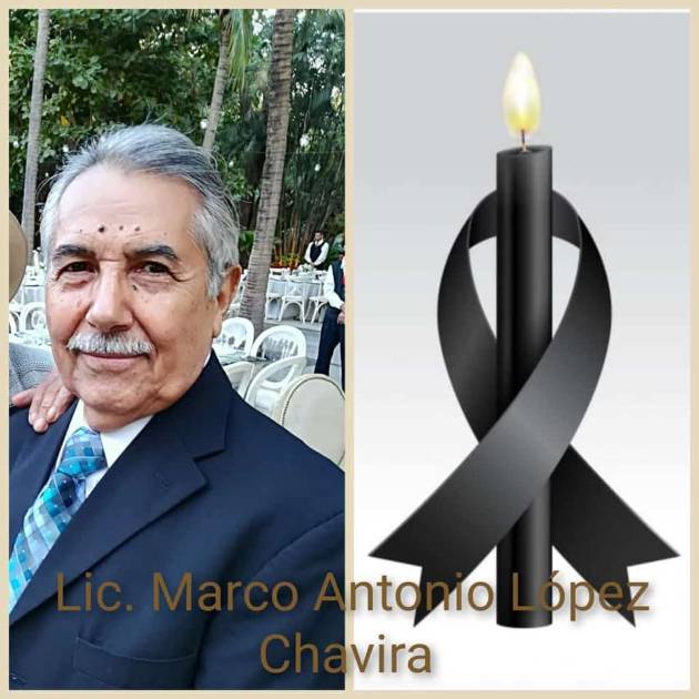 Muere el Profesor Marco Antonio López Chavira