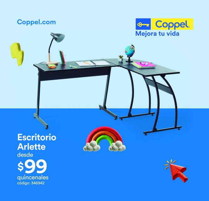 ¡Mejora el ambiente de tu oficina con Coppel!