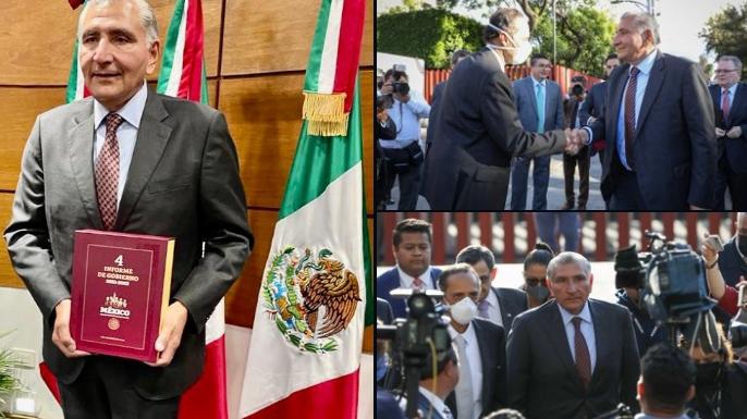 Titular de Segob entrega Cuarto Informe de AMLO al Congreso de la Unión