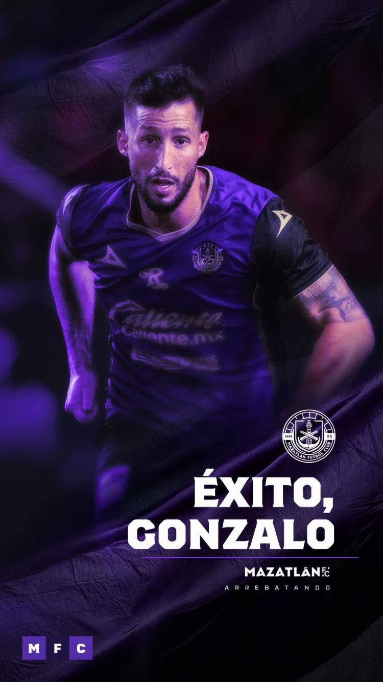 Mazatlán FC anuncia la salida del delantero Gonzalo Sosa