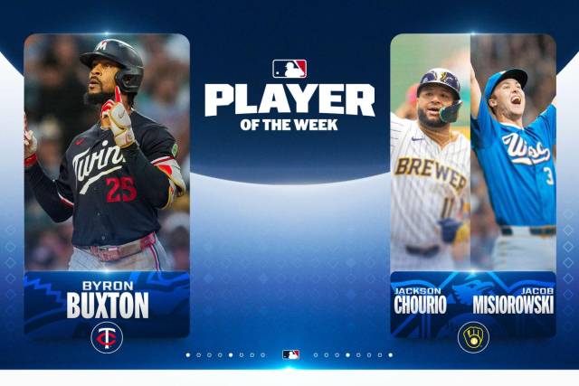 Chourio, El Miz y Buxton son los Jugadores de la Semana
