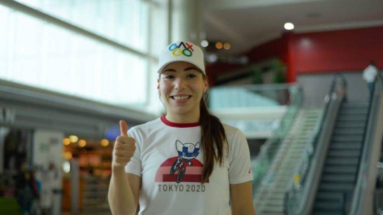 Luz Daniela Gaxiola, feliz de ganar el Premio Estatal del Deporte