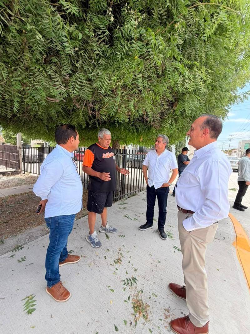 Supervisa Alcalde de Ahome la calle Ramón Valdez, obra terminada con ...