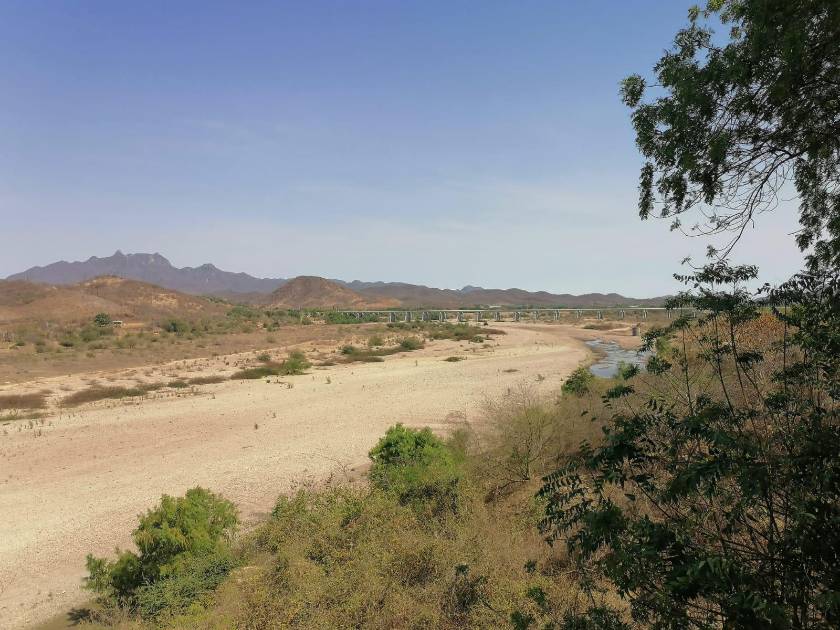 El Río Baluarte vive un crítico momento de estiaje