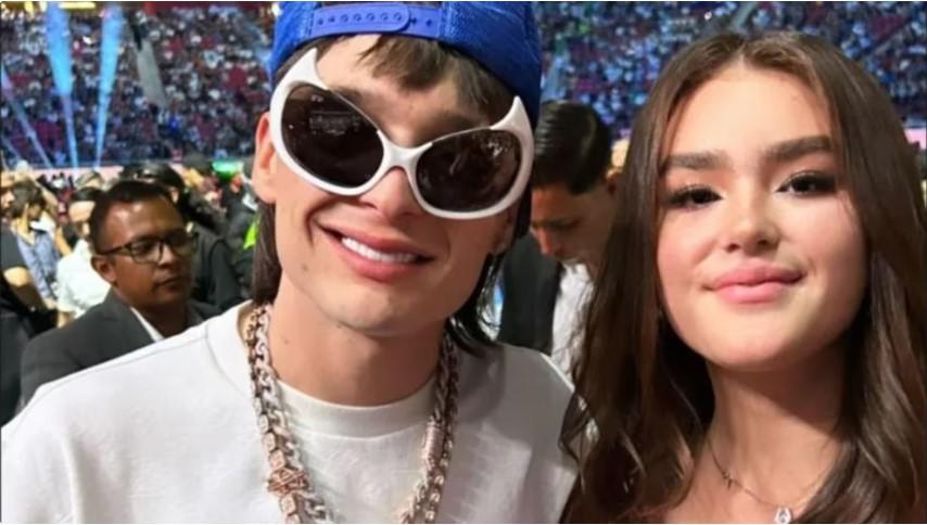 Hija del Canelo Álvarez publica foto con Peso Pluma