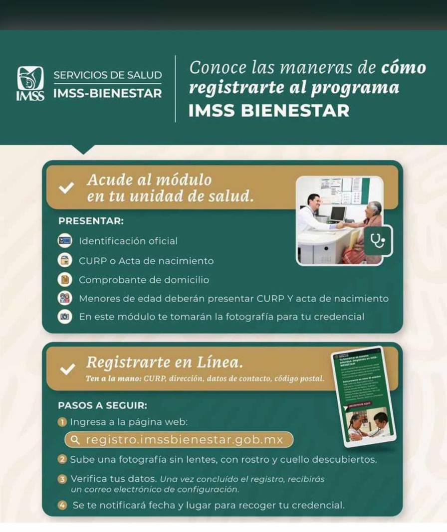 Tiene IMSS Bienestar 35 módulos para afiliarse a en Sinaloa