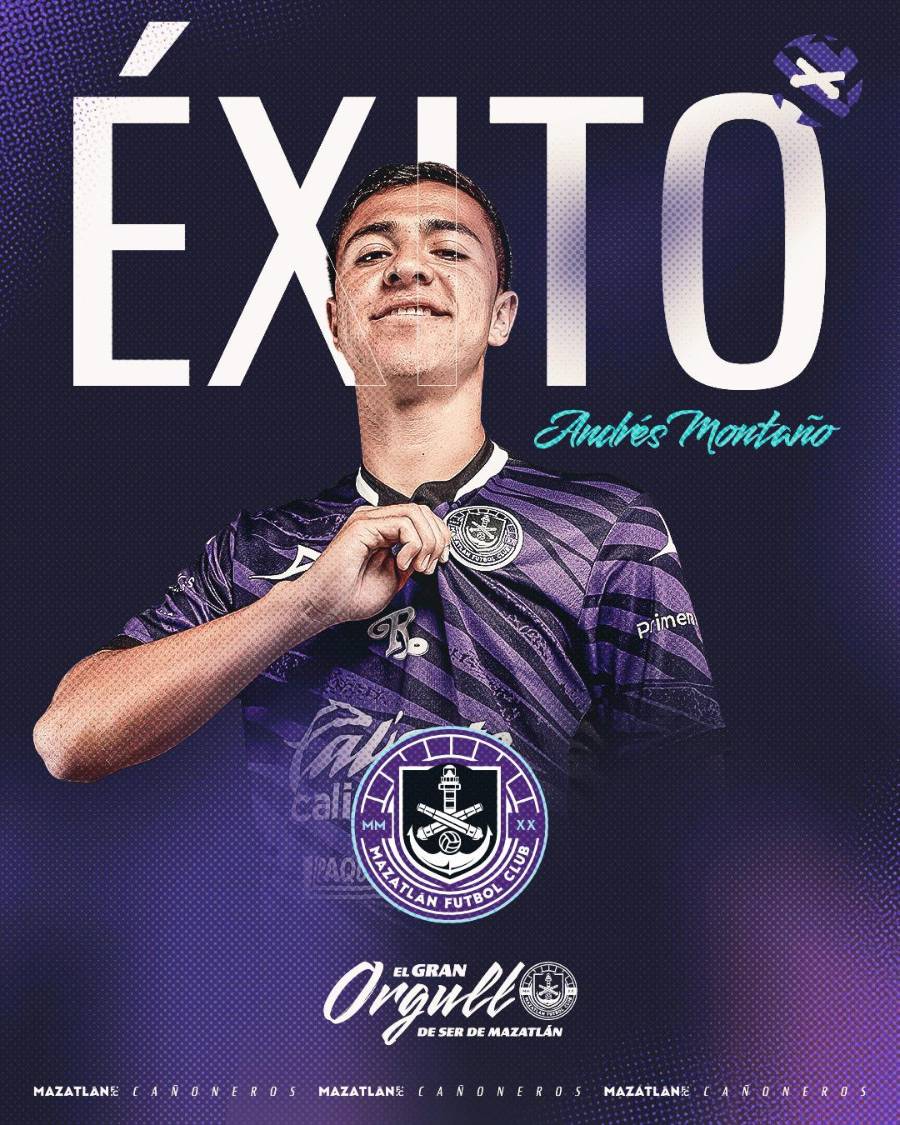 Oficial: Andrés Montaño sale de Mazatlán FC para llegar a Cruz Azul