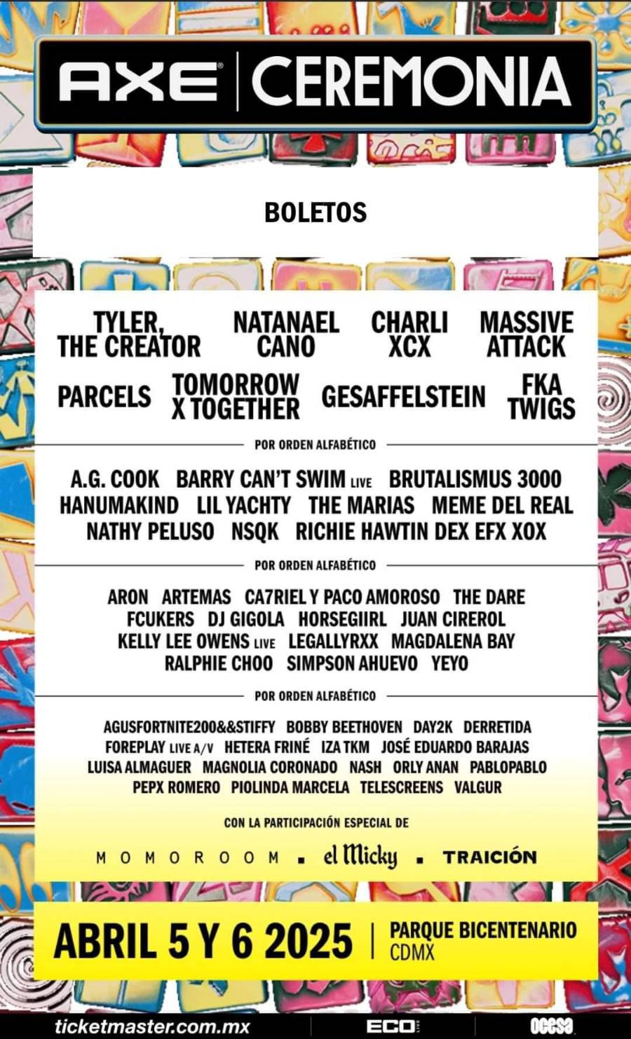 Así es la agenda de festivales y conciertos del 2025 en México