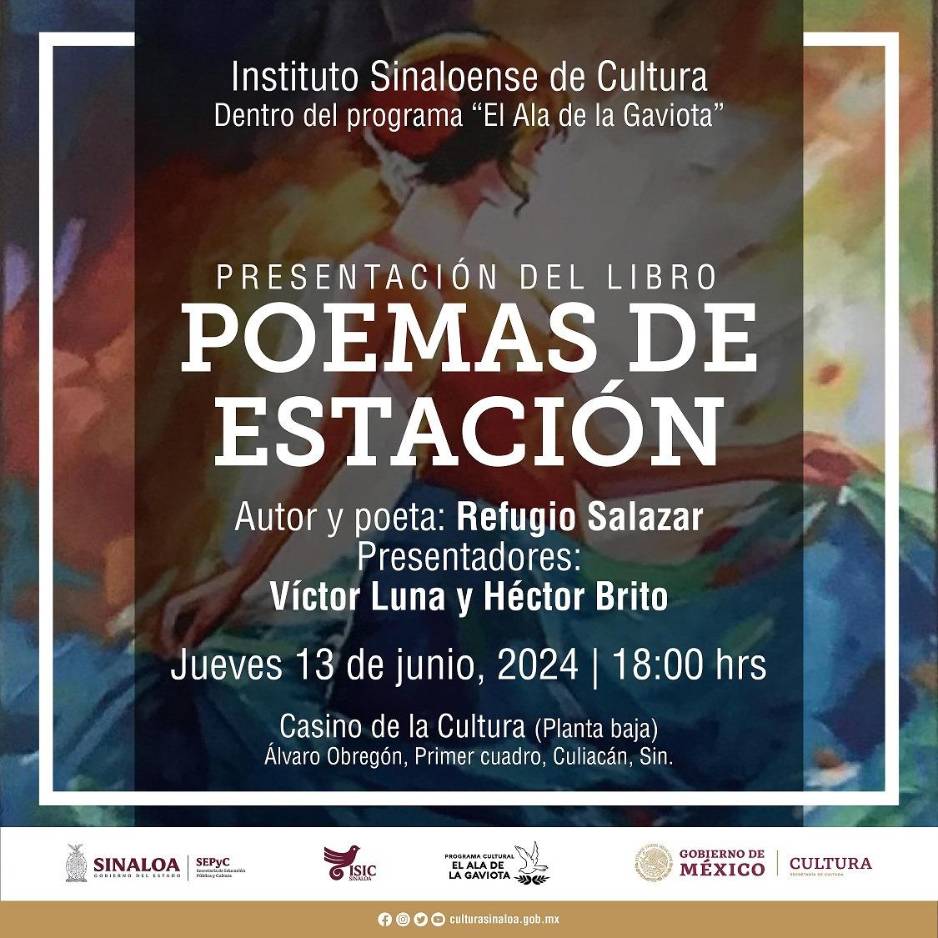 El poeta Refugio Salazar presentará ‘Poemas de estación’