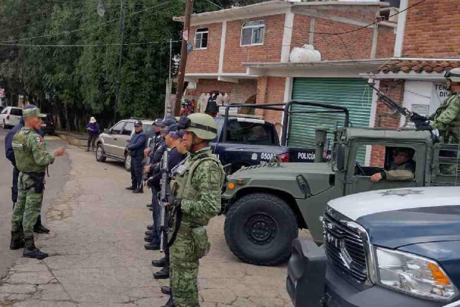 Civiles armados atacan a policías estatales y militares en Malinalco ...