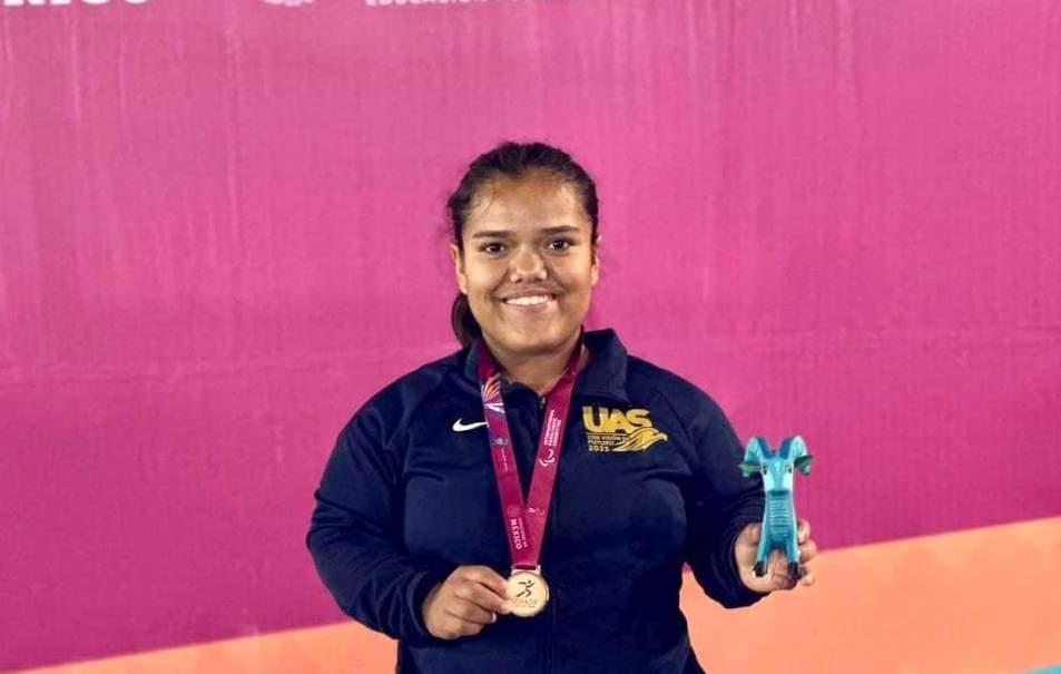 Pauleth Mejía gana el oro y rompe récord en el Grand Prix Mundial de Para Atletismo